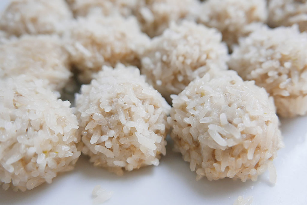 Pearl rice ball | Dans la lune