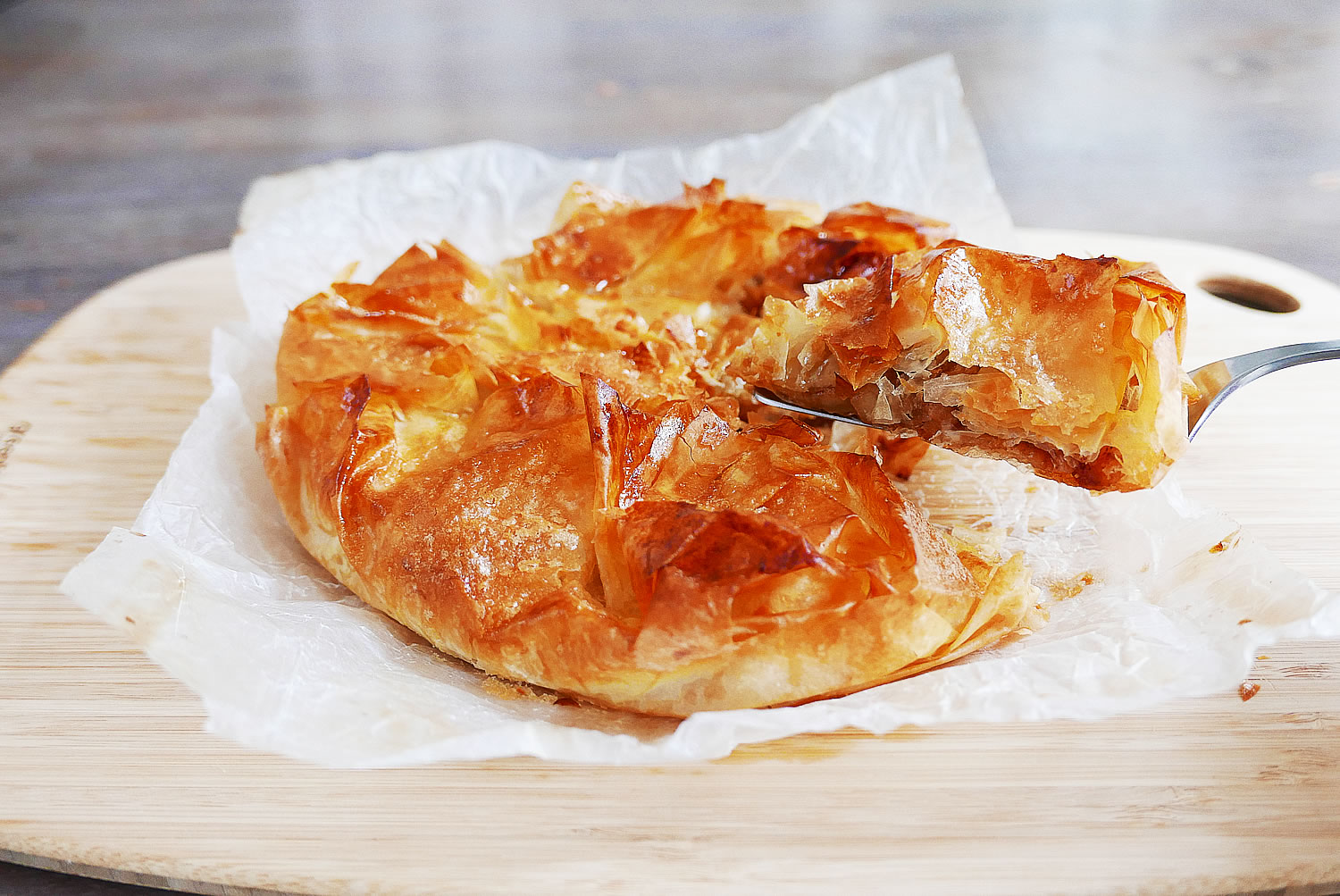 Crispy Apple Pie with Filo Pastry アップルパイ