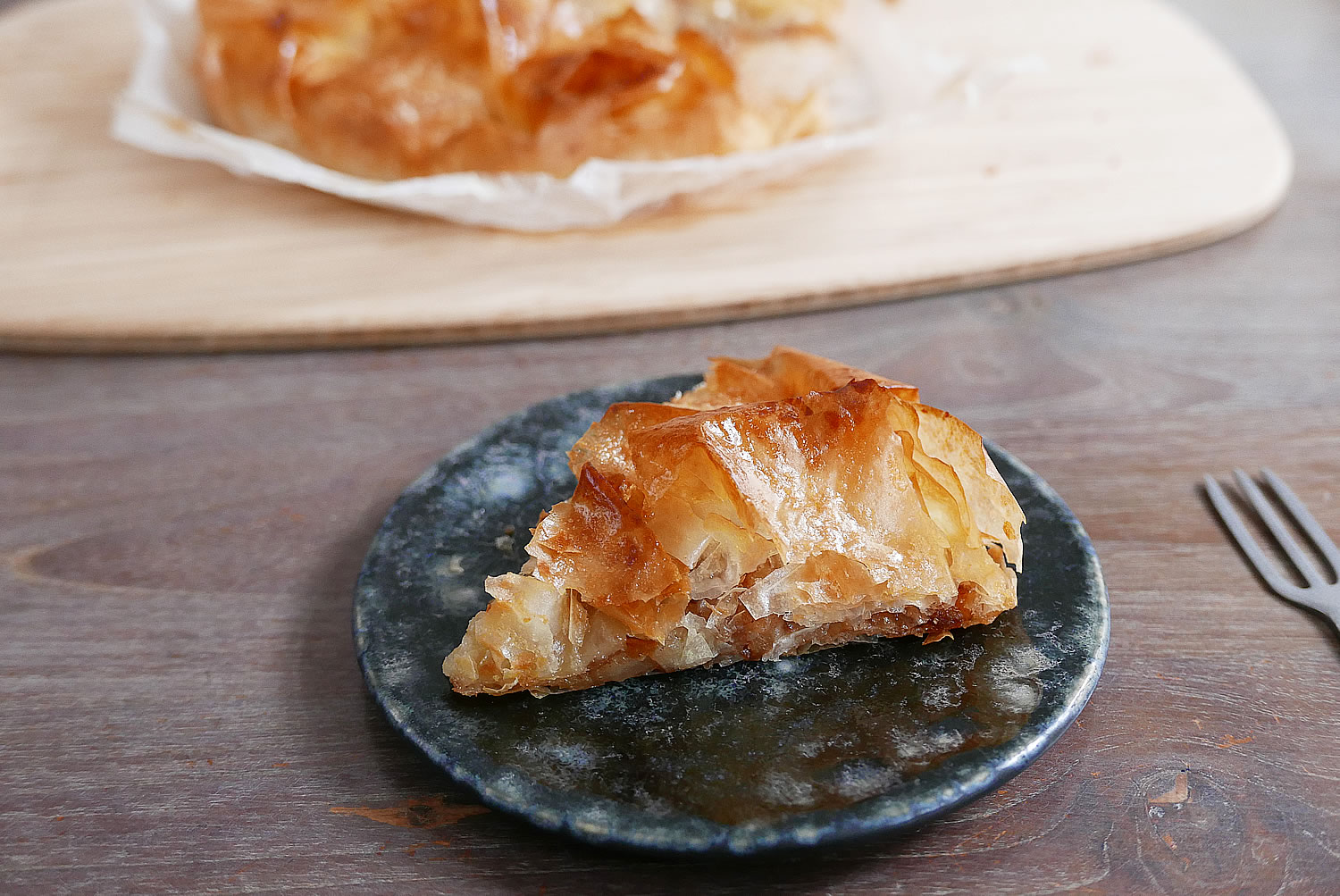 Crispy Apple Pie with Filo Pastry アップルパイ